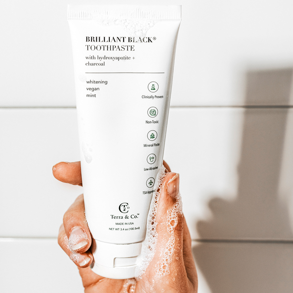 Brilliant Black® Toothpaste – Enamel-Safe Charcoal Whitening with ...