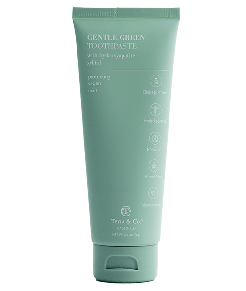 Gentle Green Toothpaste – Fluoride-Free Sensitivity Relief with ...