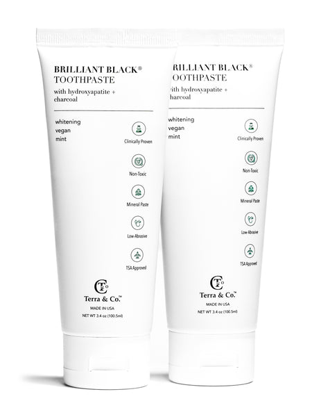 Brilliant Black® Toothpaste – Micro-Hydroxyapatite Whitening & Enamel ...
